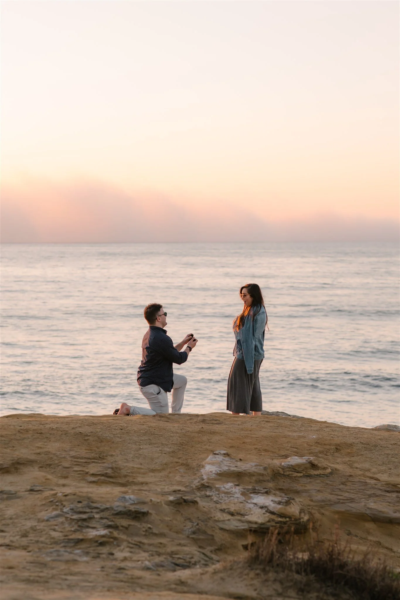 Sunset Cliffs, San Diego Surprise Proposal | Southern California, San ...