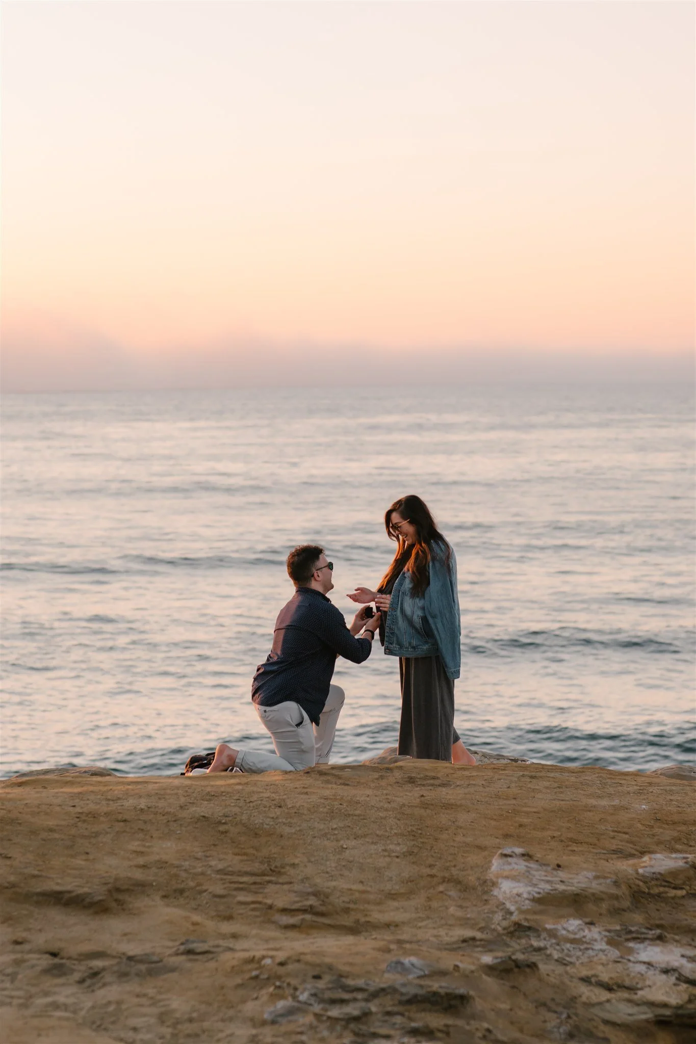 Sunset Cliffs, San Diego Surprise Proposal | Southern California, San ...