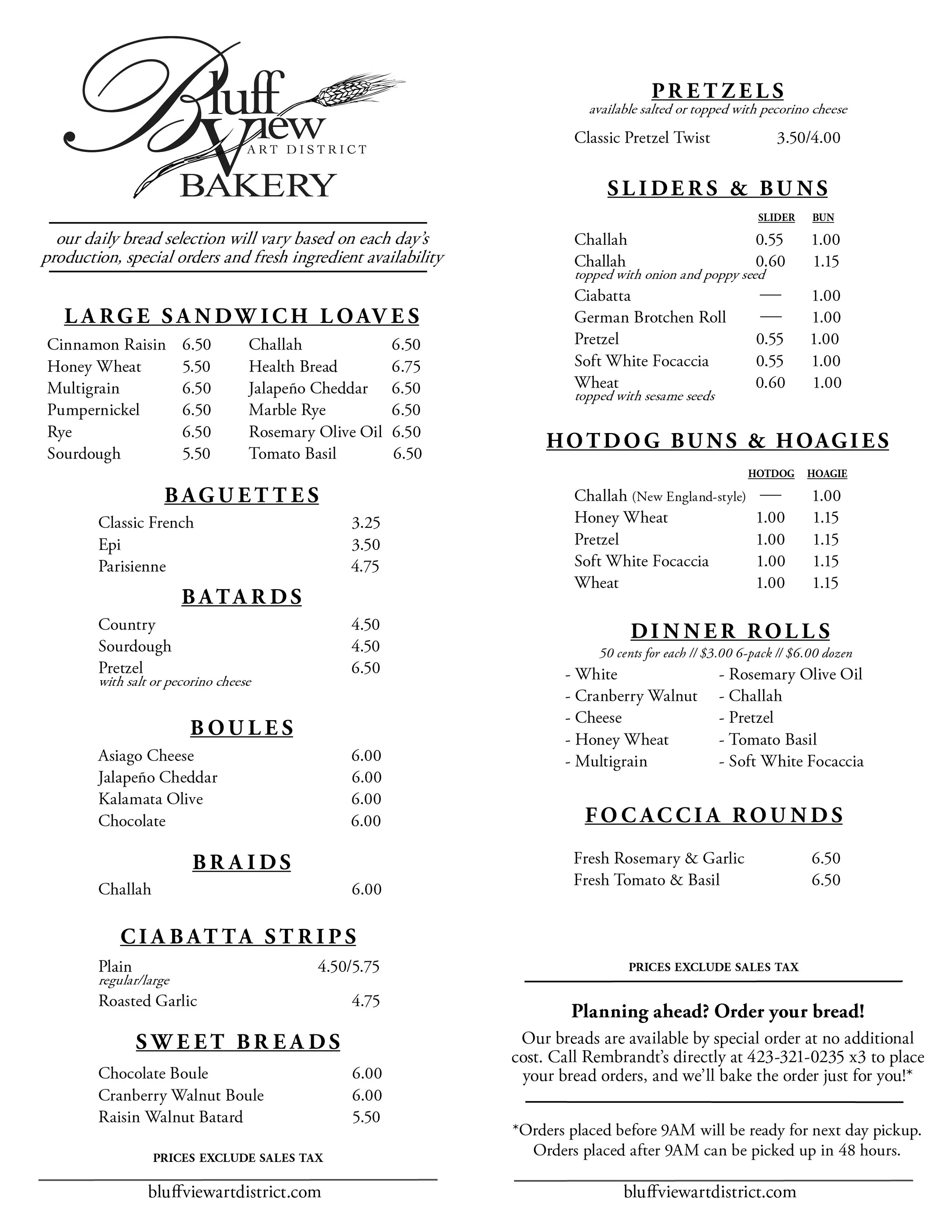 Bluff View Bakery — Bluff View Art District