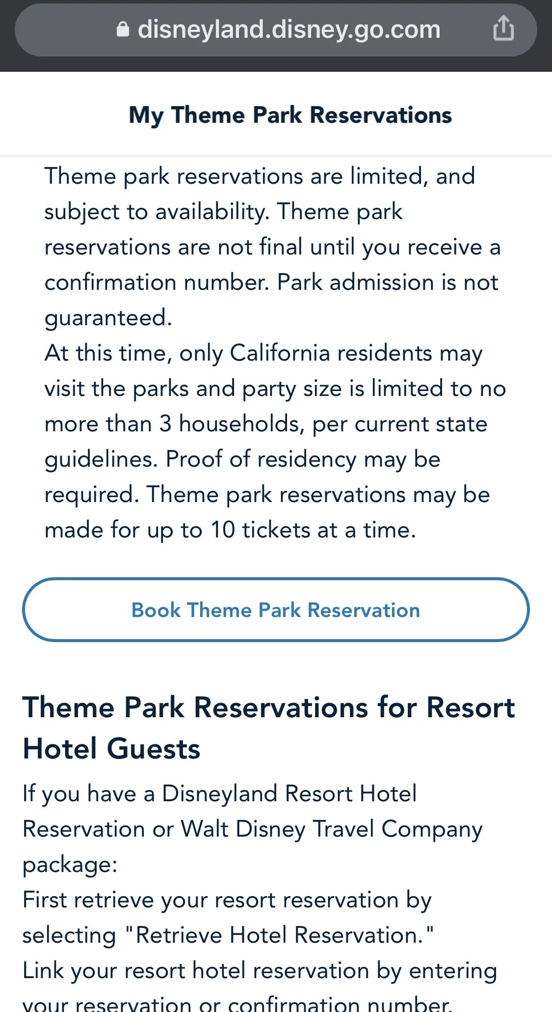 Go-To Guide For Making a Disneyland Park Pass Reservation — Adventures ...