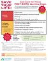 National Accreta Foundation — POST-BIRTH Warning Signs | National ...