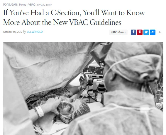 New Acog Vbac Guidelines : Vaginal Birth After Caesarean – YTXPJ