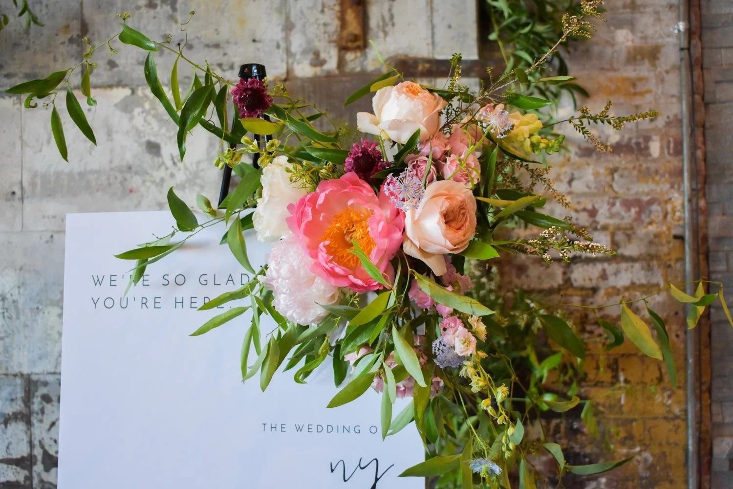 summer wedding @ greenpoint loft 2022 — hanato floral design