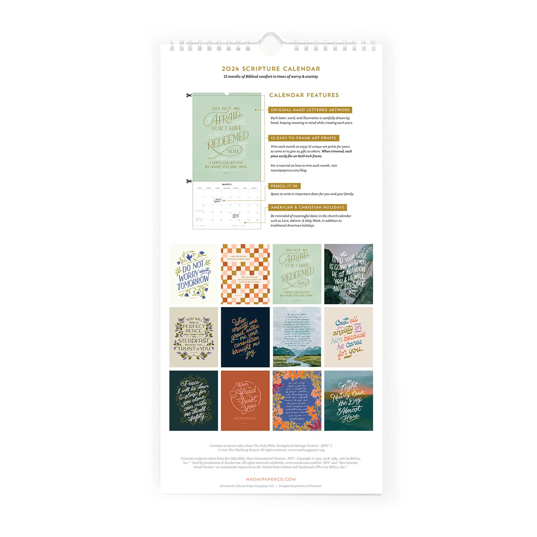Calendar & Planner — Naomi Paper Co.
