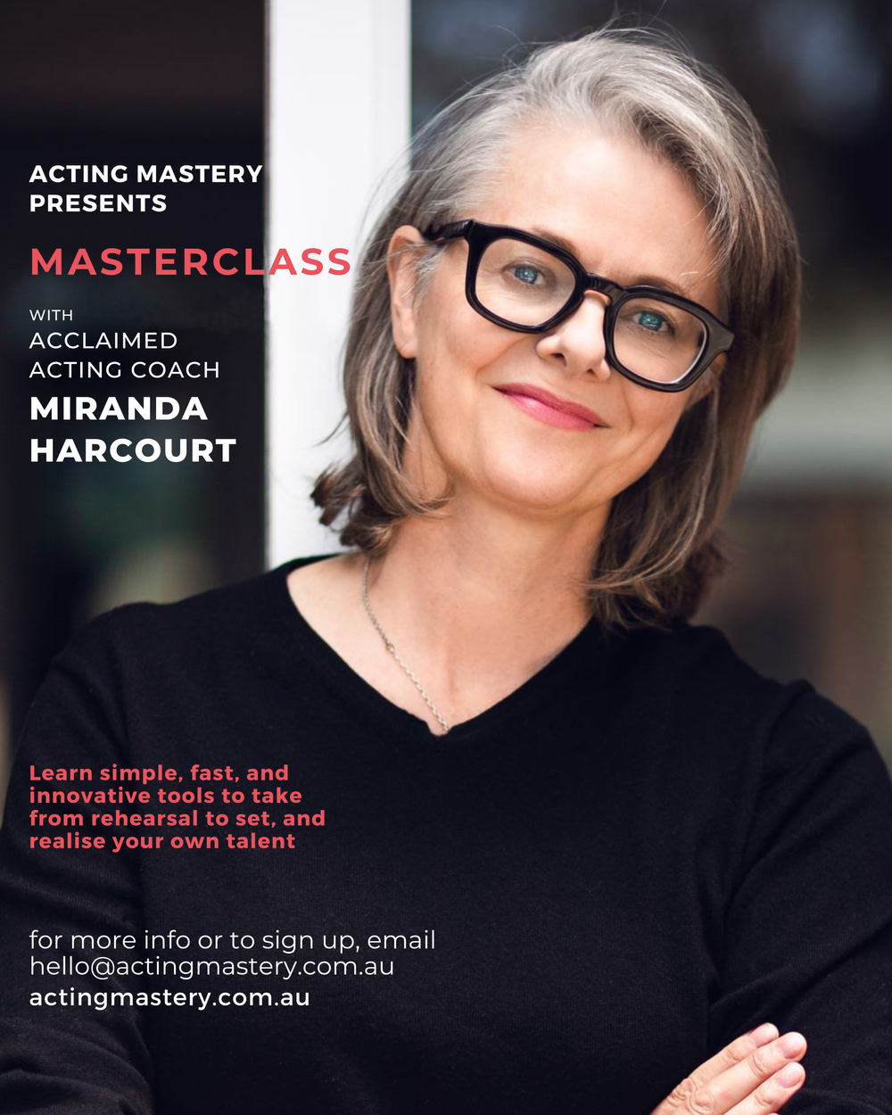 Miranda Harcourt Screen Masterclass — Acting Mastery | Sydney Drama School