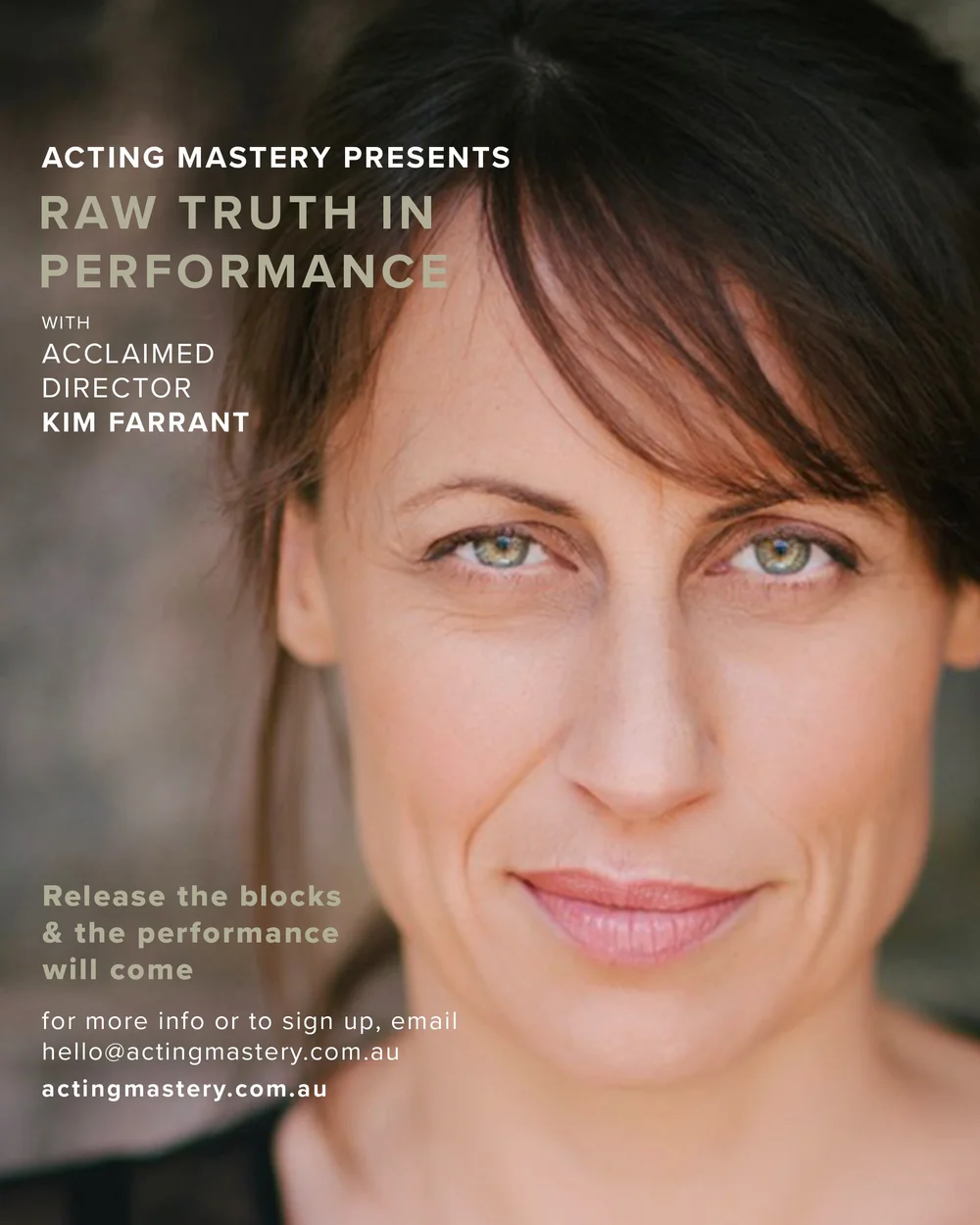 Sydney Acting Masterclasses and Courses — Acting Mastery | Sydney ...