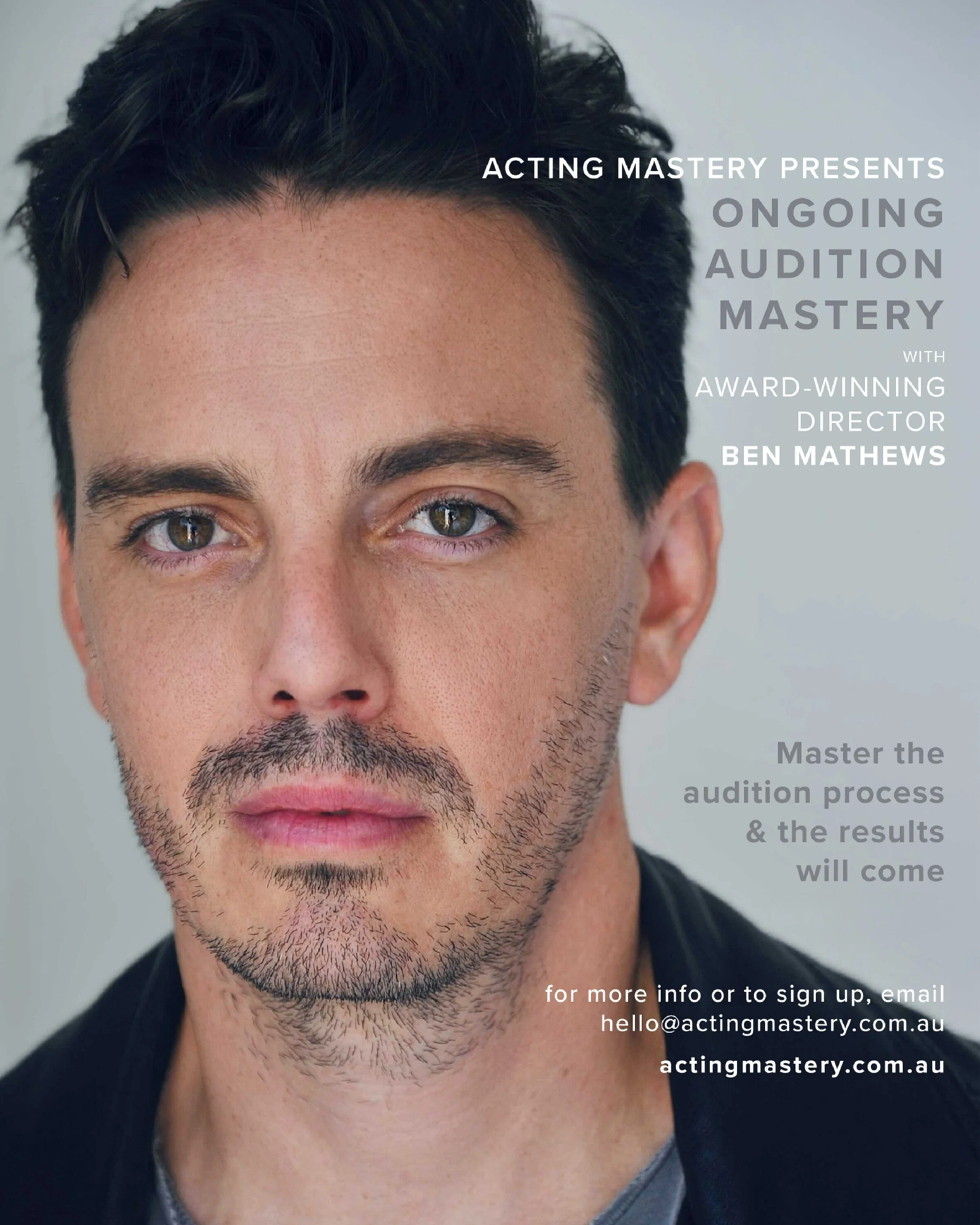 Ongoing Acting Classes — Acting Mastery | Sydney Acting School