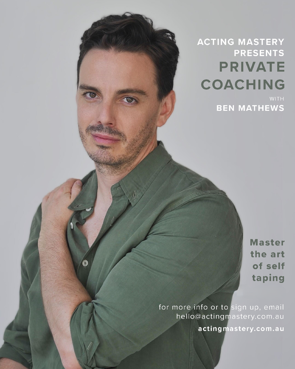 Private Acting Coaching — Acting Mastery | Sydney Acting School