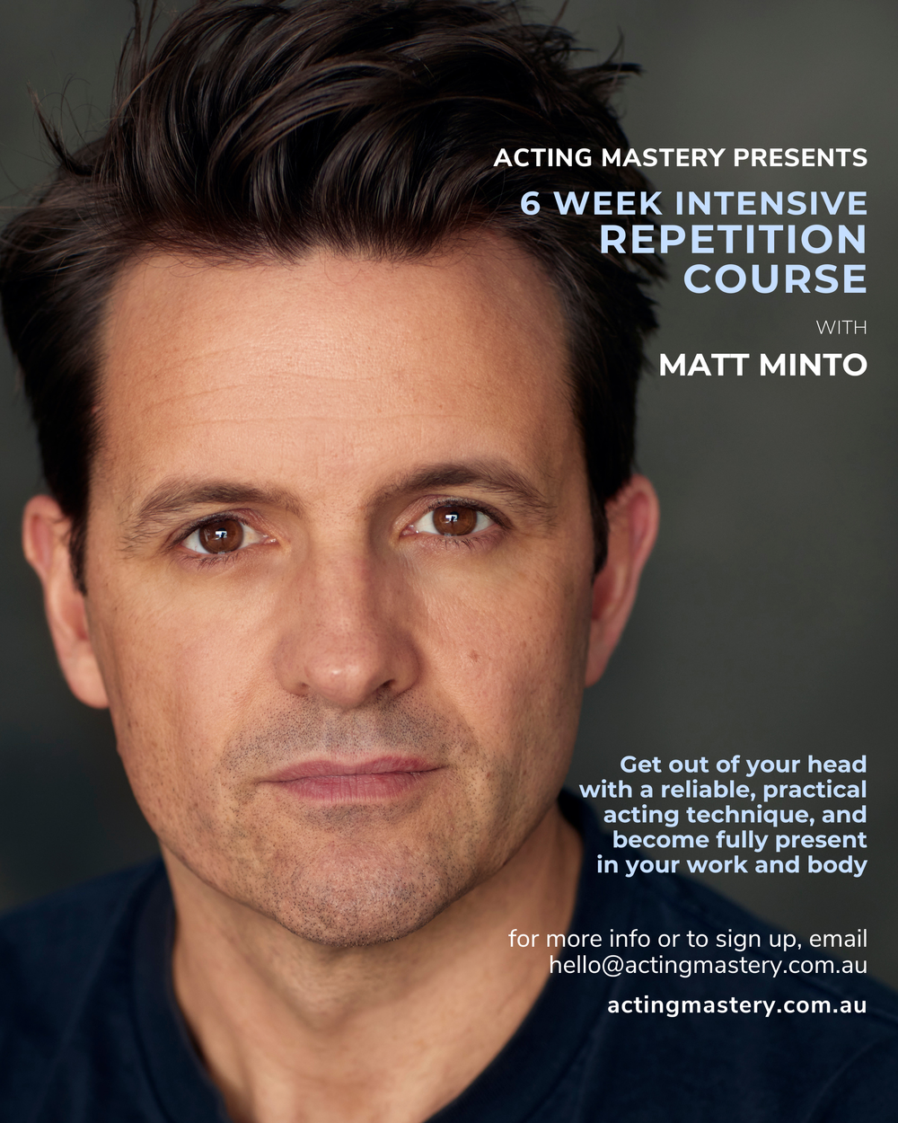 Acting Workshops & Courses — Acting Mastery | Sydney Drama School