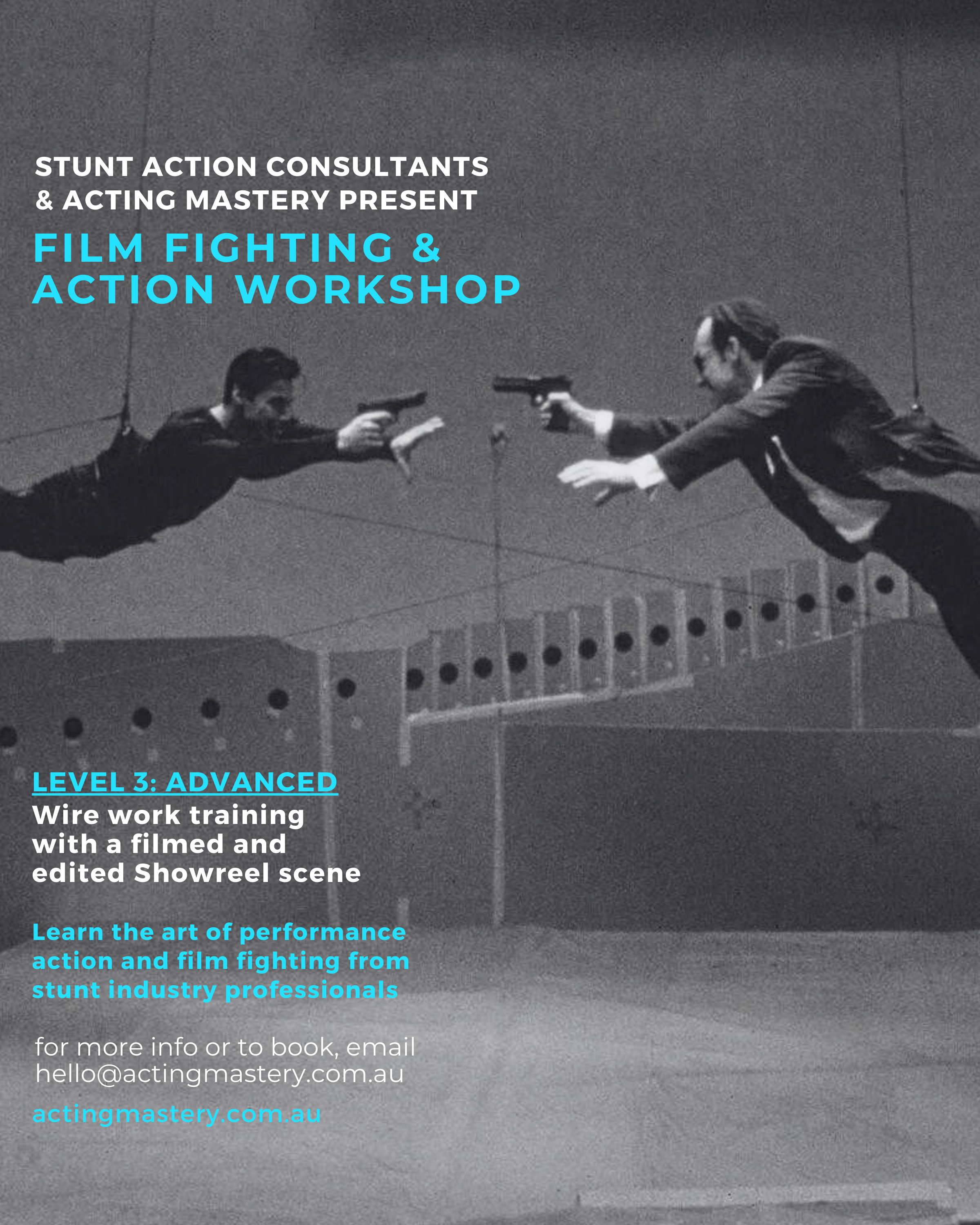 Film Fighting and Stunt Action Training for Actors — Acting Mastery ...