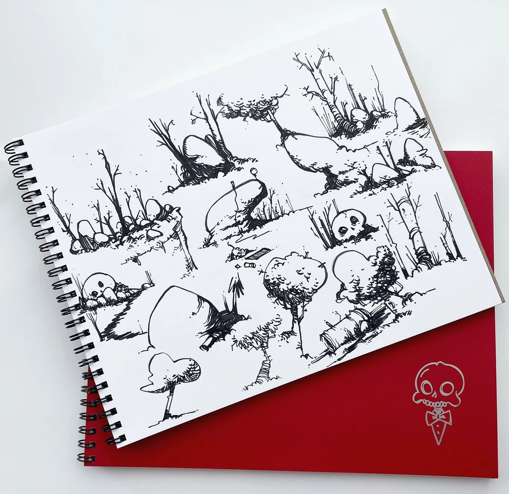 Awesome Sketchbook Drawings
