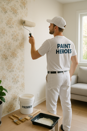Step-by-Step: How to Paint Over Wallpaper Like a Professional — Paint ...