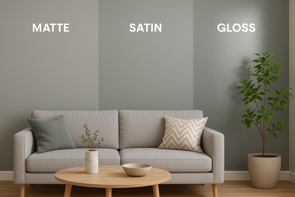 Choosing the Right Paint Finish for Each Room | Paint Heroes Expert ...