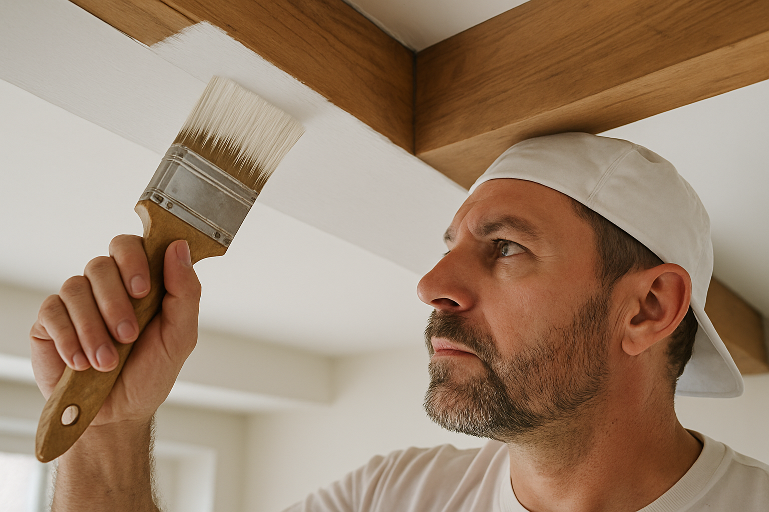 How to Paint Exposed Beams and Ceilings for Impact | Expert Guide by ...