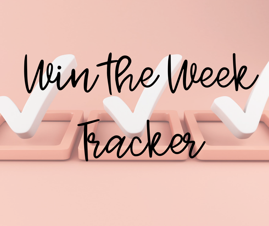 WEEKLY TRACKER — Eat.Sweat.Pray. Fitness