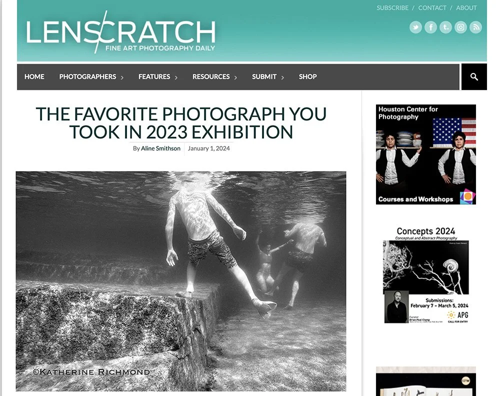 LENSCRATCH "THE FAVORITE PHOTOGRAPH YOU TOOK IN 2023 EXHIBITION ...