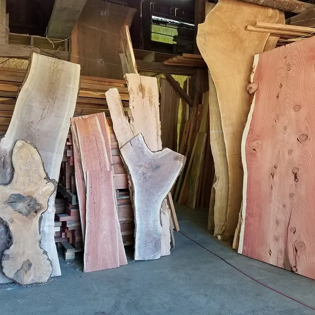 Kiln-Dried Wood Slabs | Live Edge Hardwoods | NW Washington