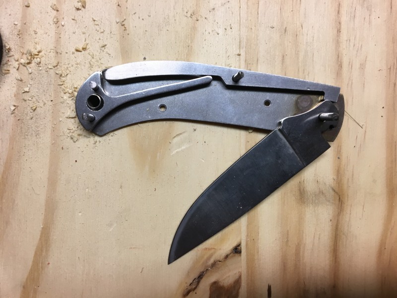 Making a Folding Knife From a Kit — Backpacking Technology
