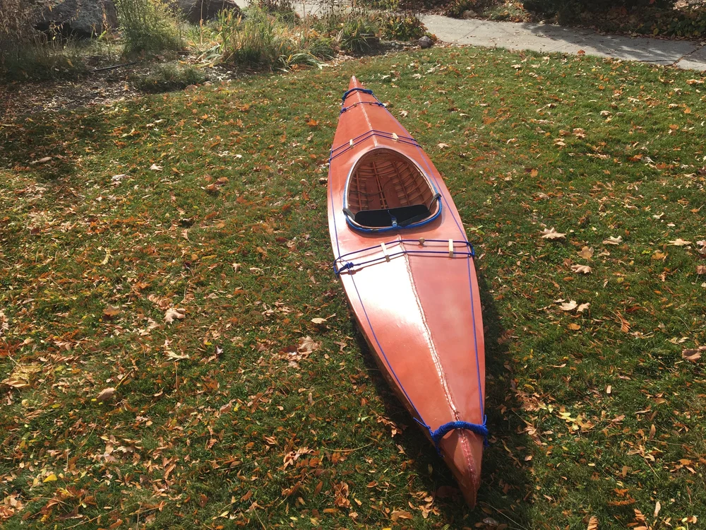 Stage 4 of the kayak build: deck lines — Backpacking Technology