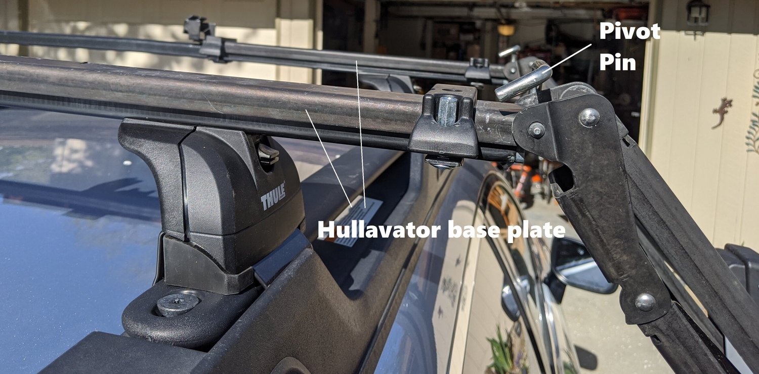Thule Roof Rack and Hullavator on 2018 Subaru Outback — Backpacking ...