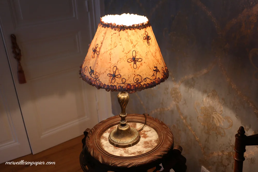 Decorating my Lampshades with paper — Merveilles en Papier