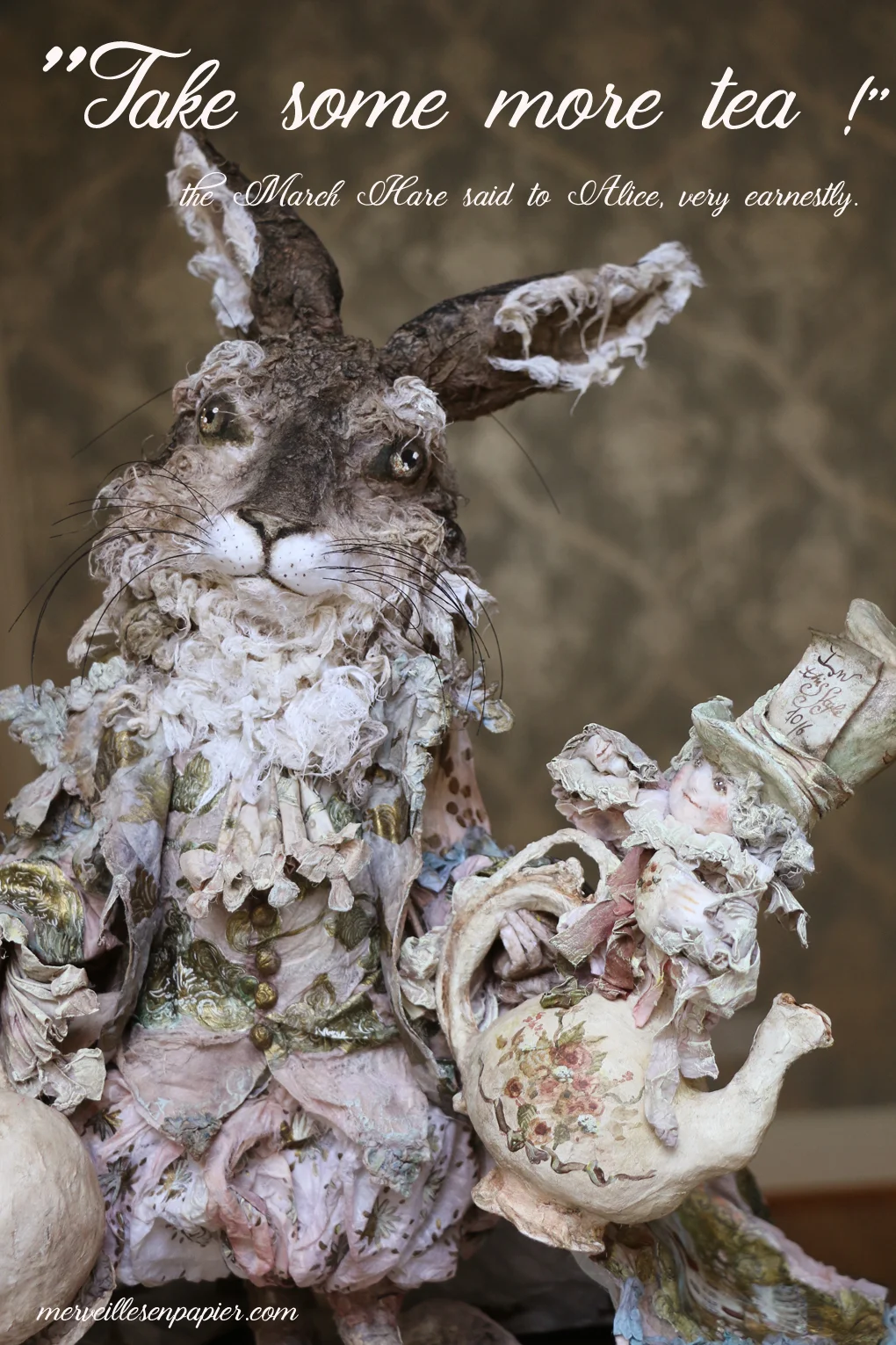 It's always tea time ! The March hare - Alice in Wonderland ...