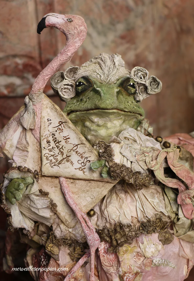 Vlog and the Frog Footman completed — Merveilles en Papier