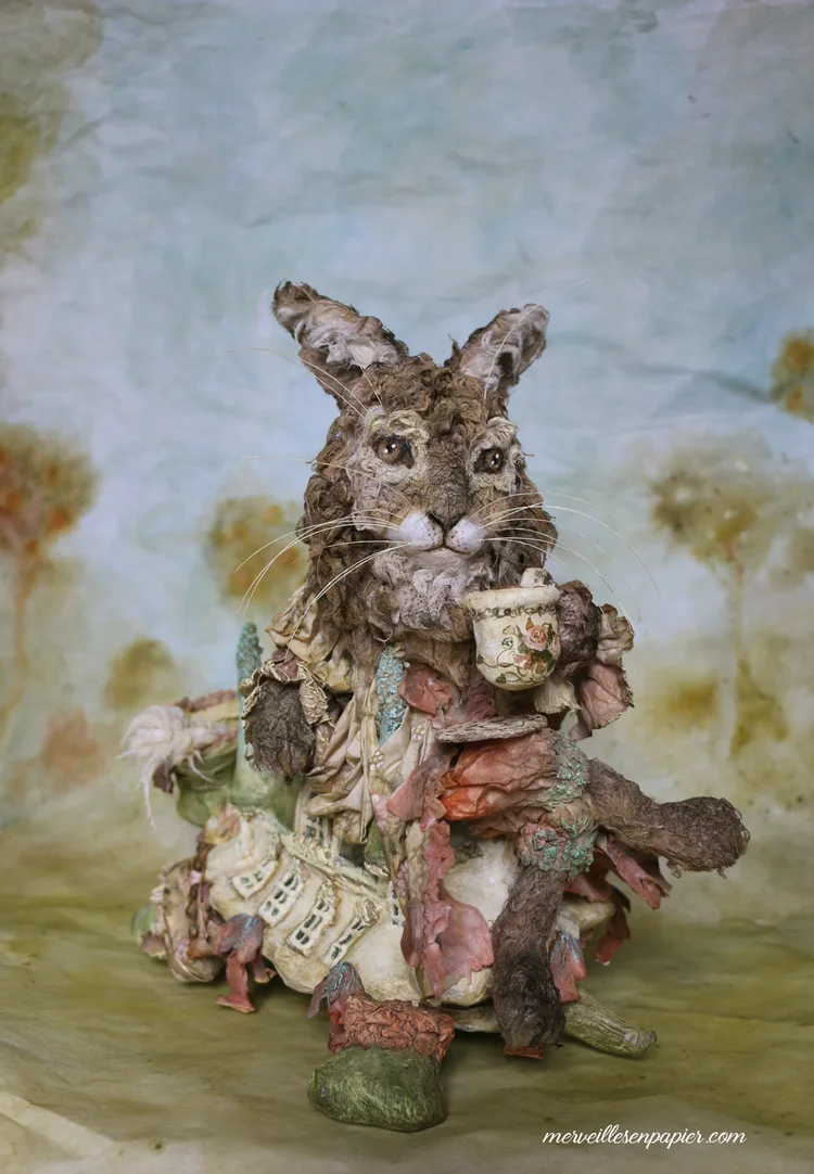 The Hare and the Tortoise - La Fontaine's Fables — Merveilles en Papier