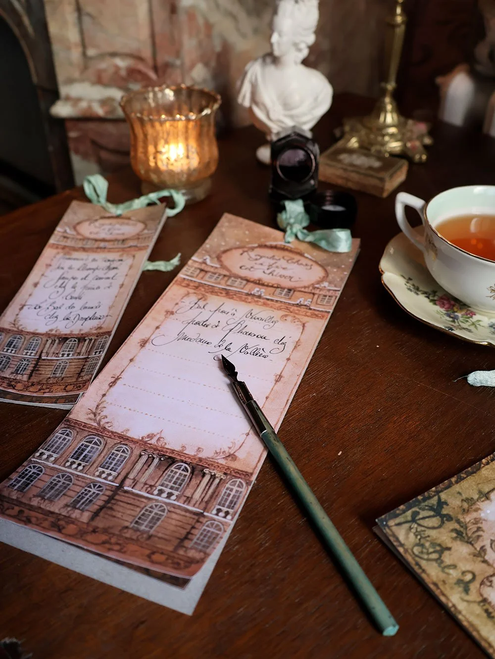 Printable Stationery — Merveilles en Papier