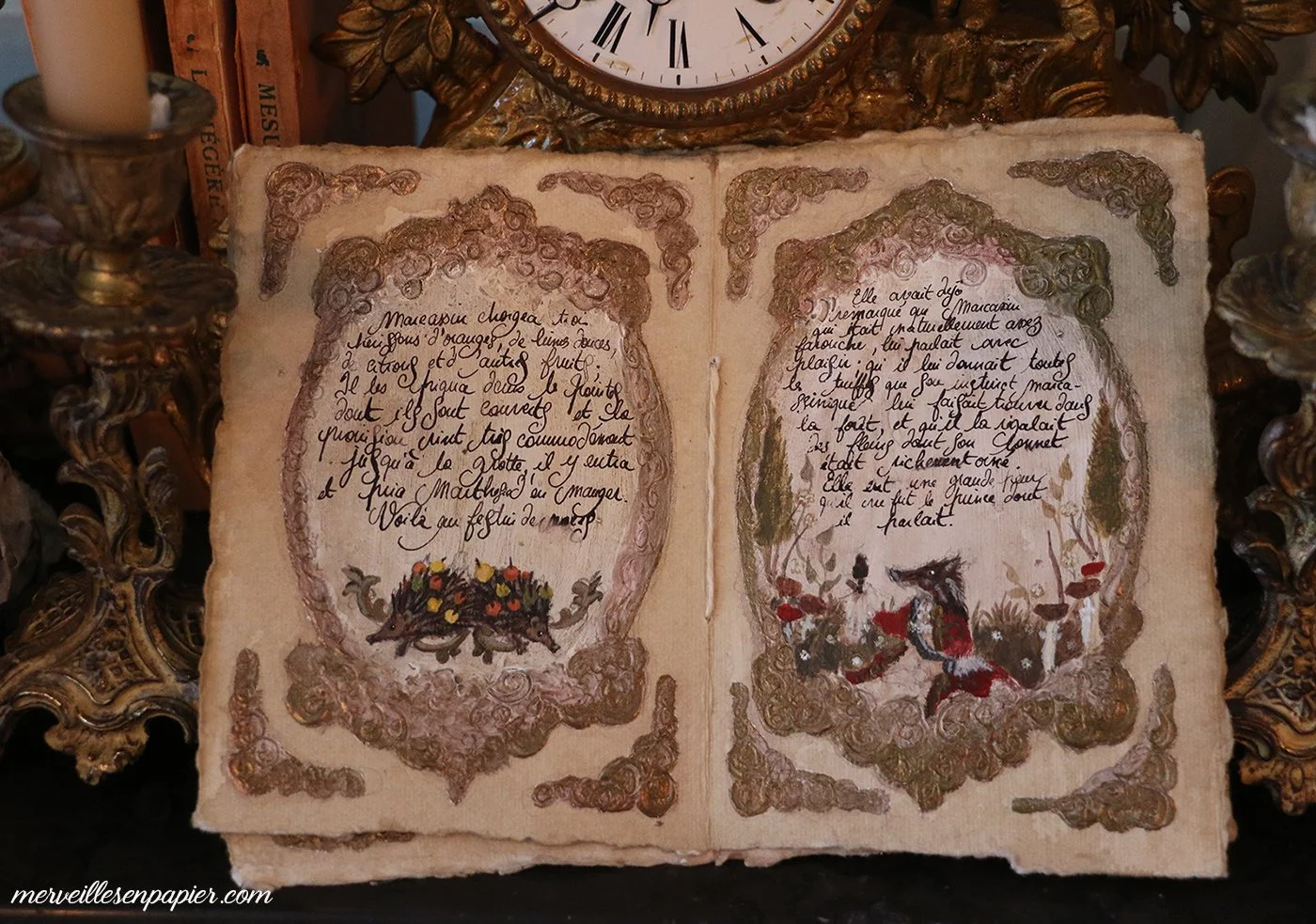 The Good Little Mouse and the Prince Marcassin — Merveilles en Papier