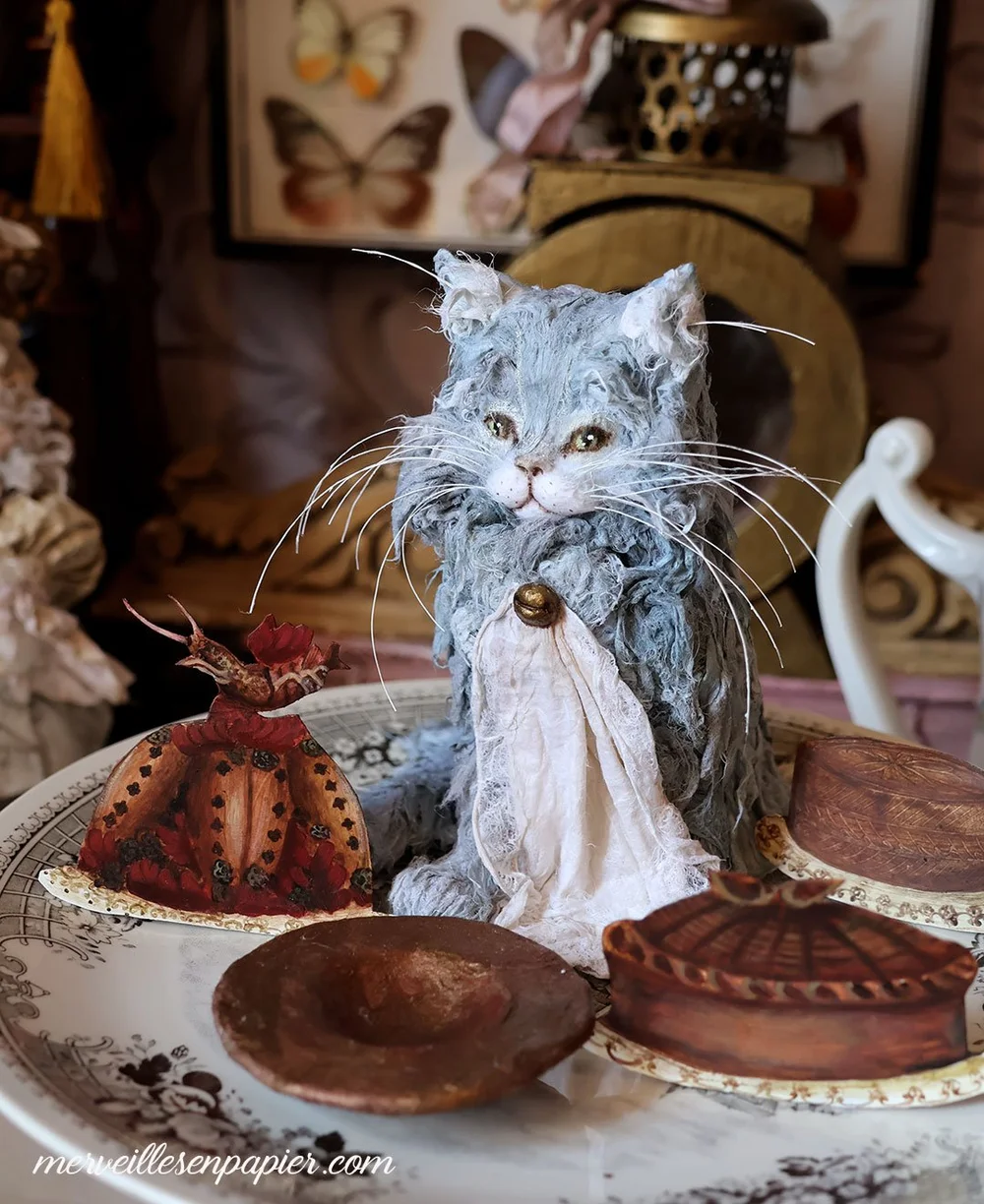 Studio Vlog, Donkey Skin's Kitchen and Chat Bleu — Merveilles en Papier