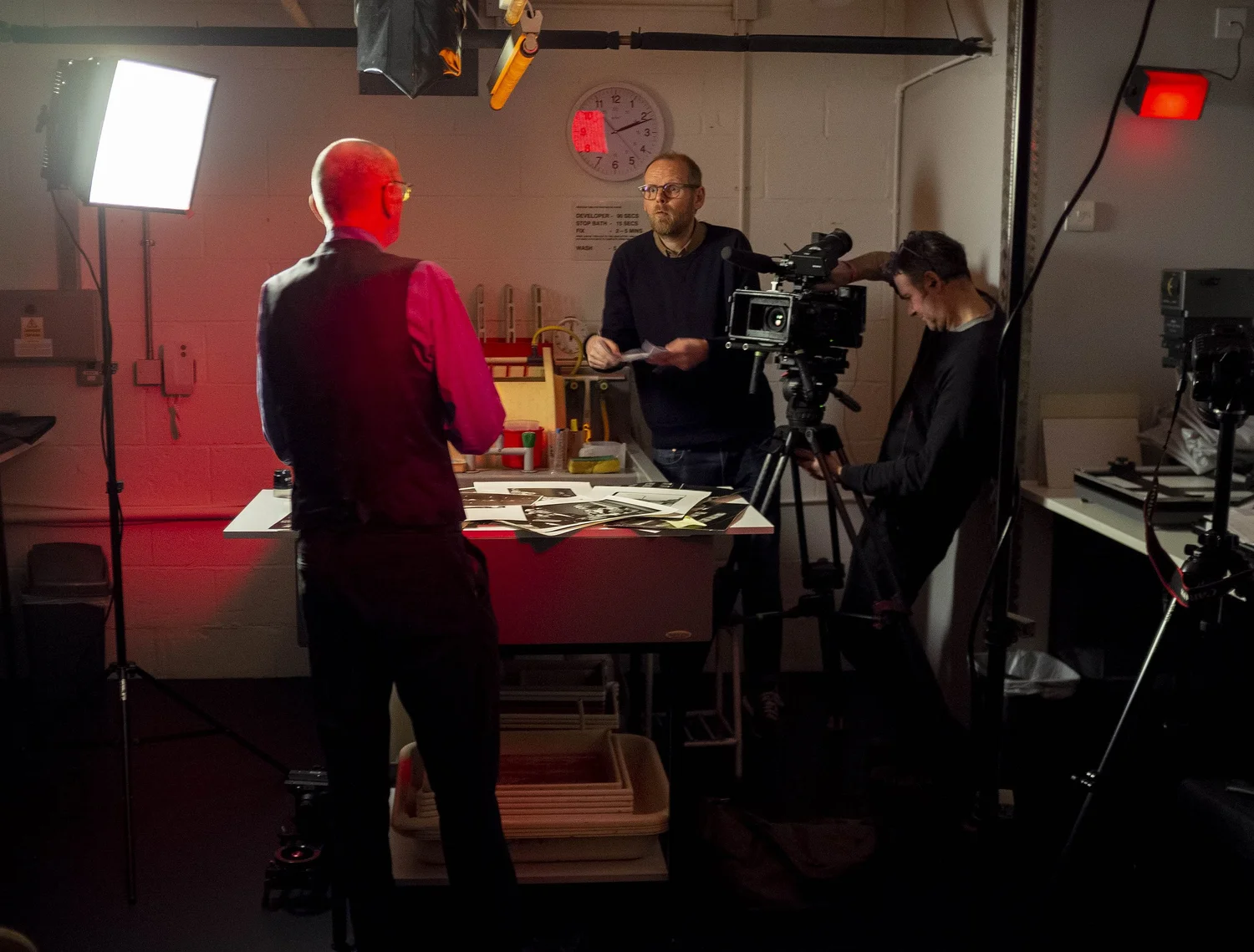 Filming at Darkroom — Darkroom London