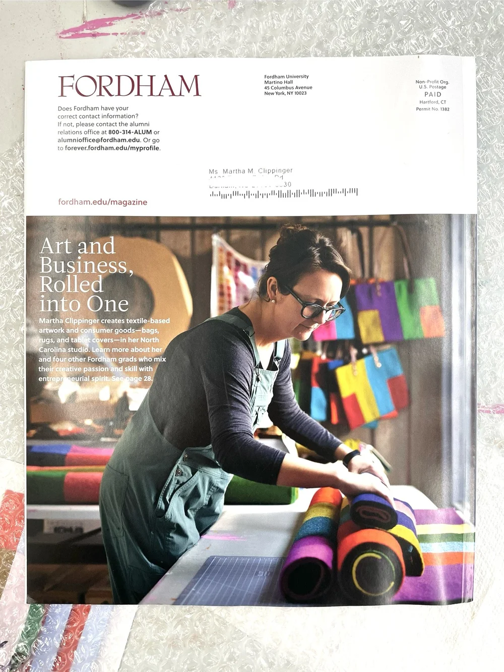 news — Martha Clippinger