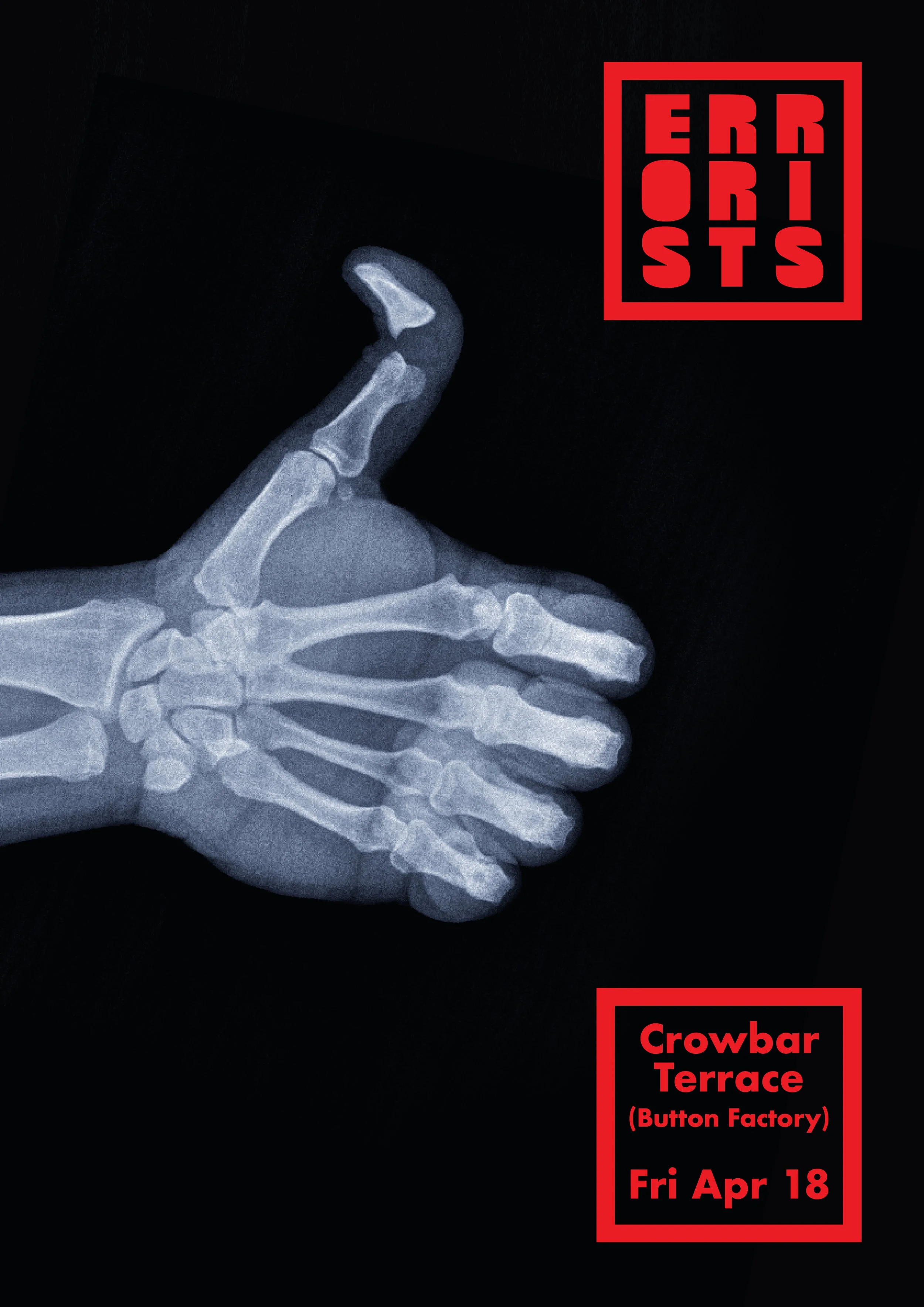 Crowbar Terrace: Errorists (w/ Dogpond and Gaolbyrd) — Button Factory