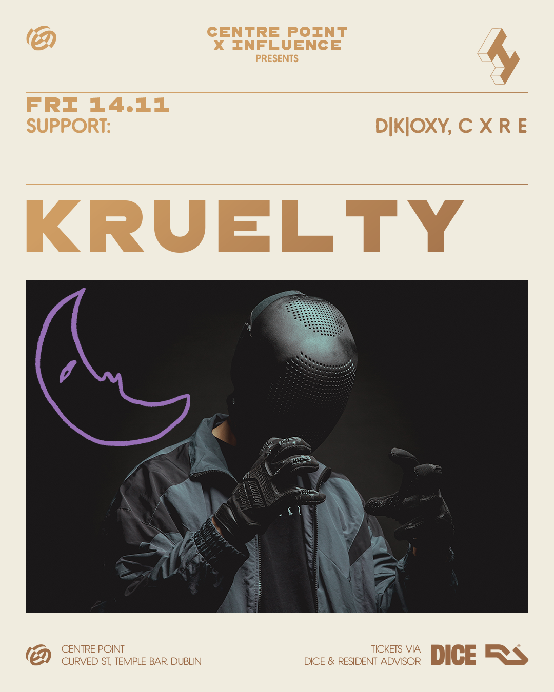 Centre point: Kruelty — Button Factory