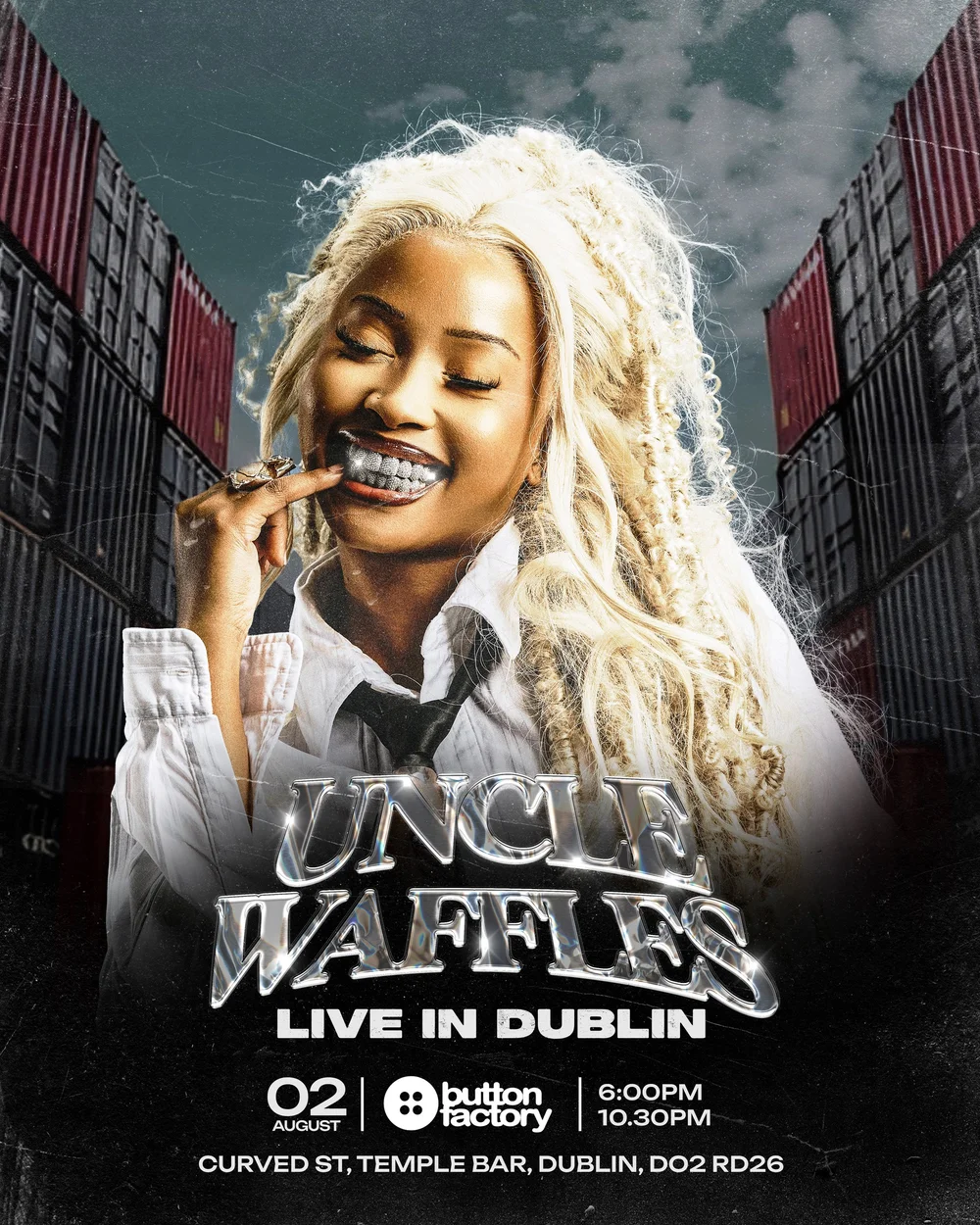 UNCLE WAFFLES — Button Factory