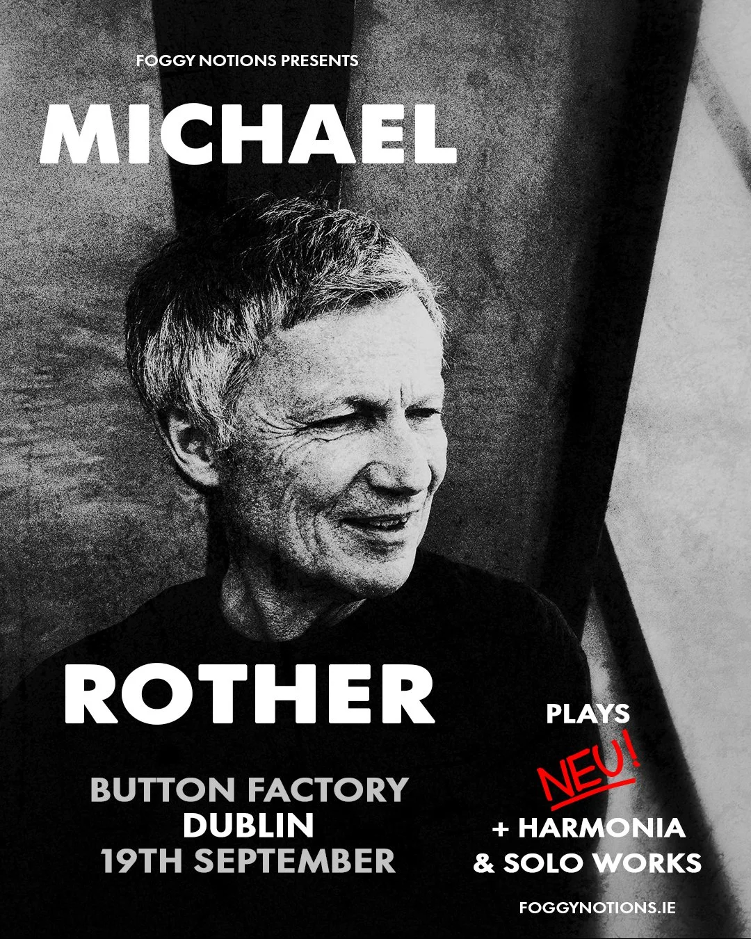 Michael Rother Plays NEU!, Harmonia and Solo Works — Button Factory