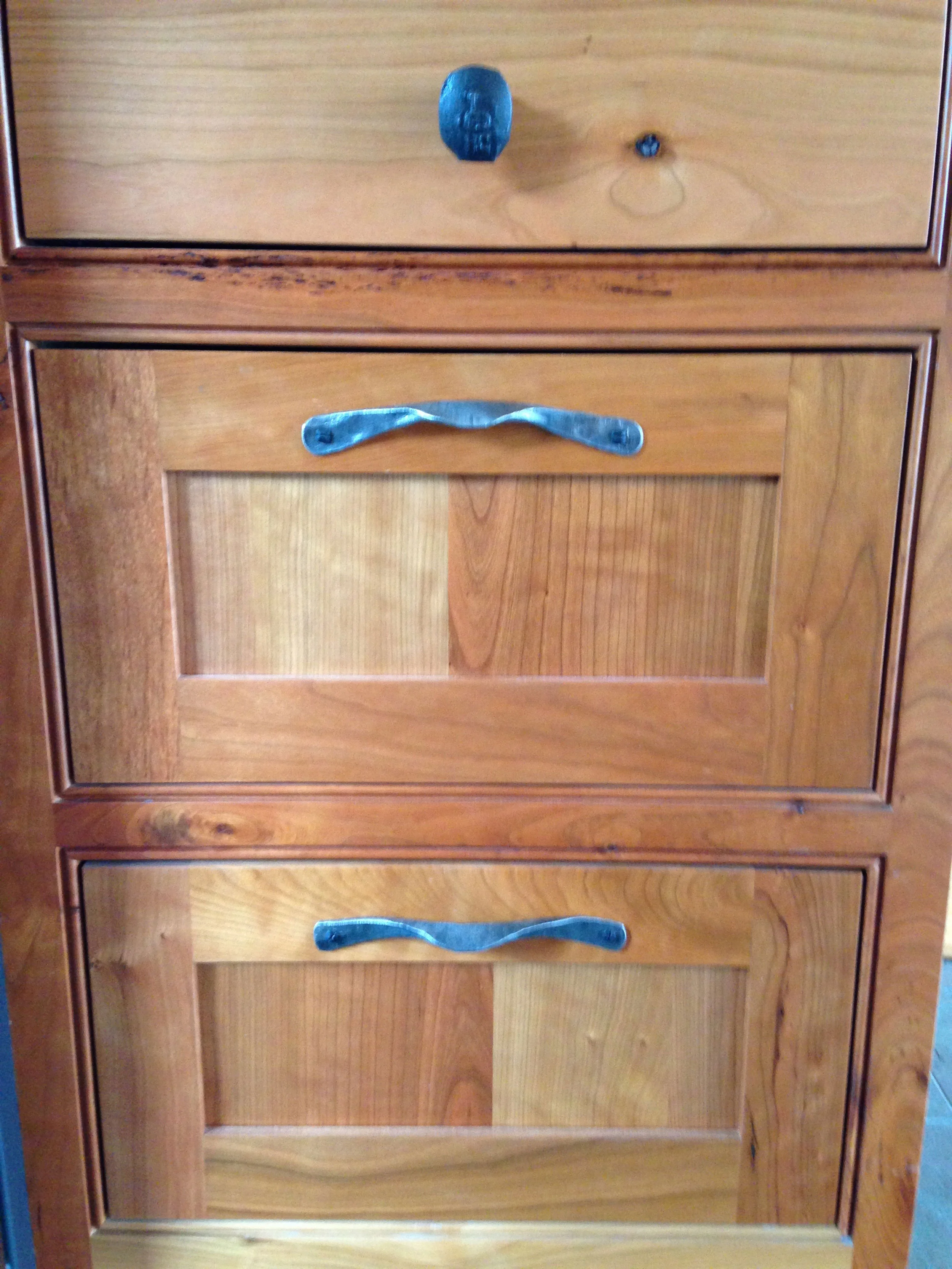 Rustic Cherry Kitchen — Simpson Cabinetry