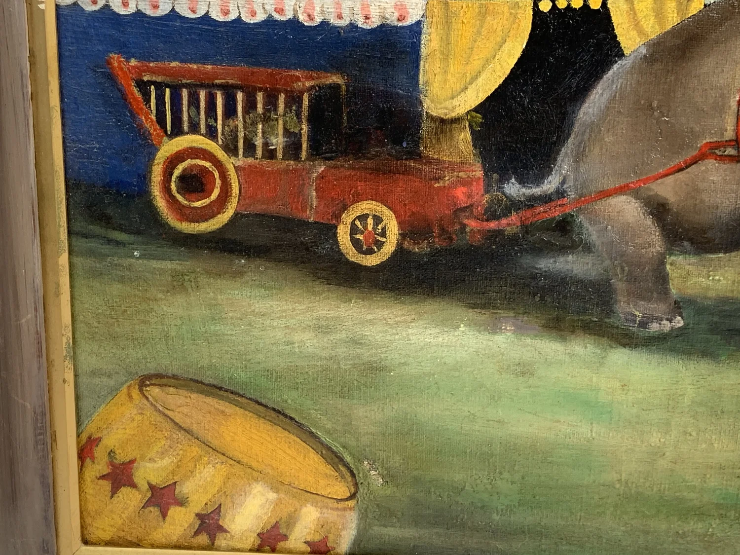 Circus Elephant Painting