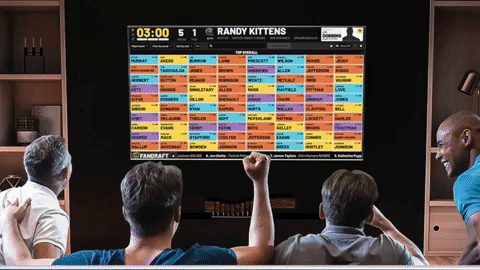 FanDraft Online Fantasy Football Draft Board