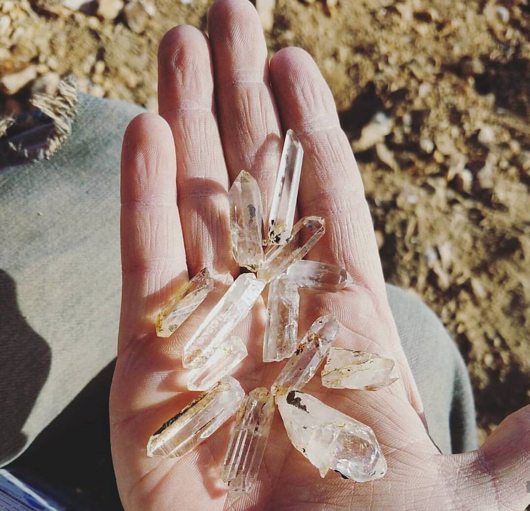 Mining Crystals in California — ALL GOODS FROM THE WOODS