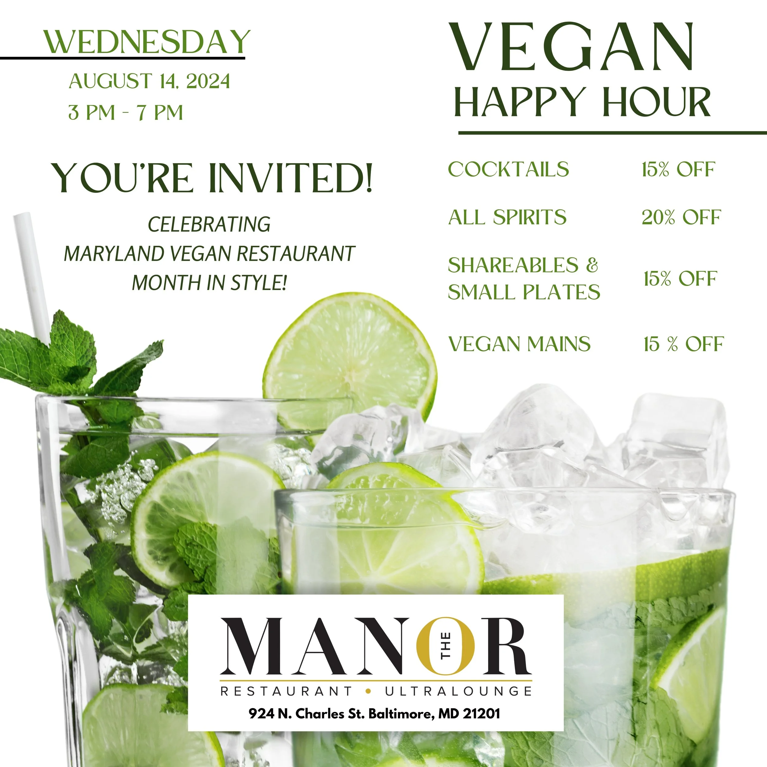Maryland Vegan Restaurant Month