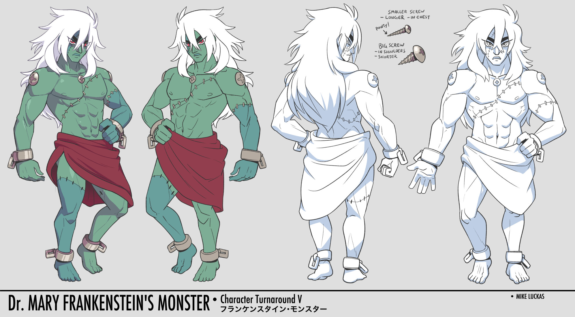 Character Design — Mike Luckas