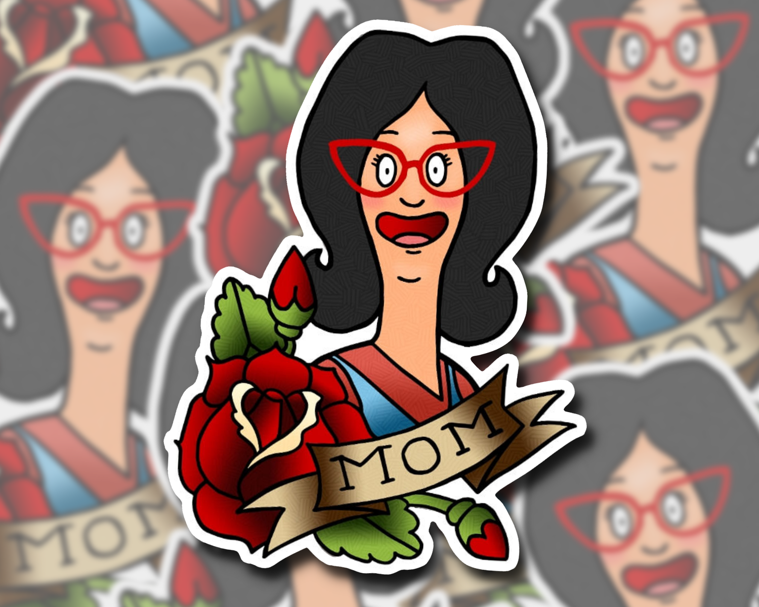 Bob Belcher Tattoos Linda Belcher | Bob's Burgers American Traditional