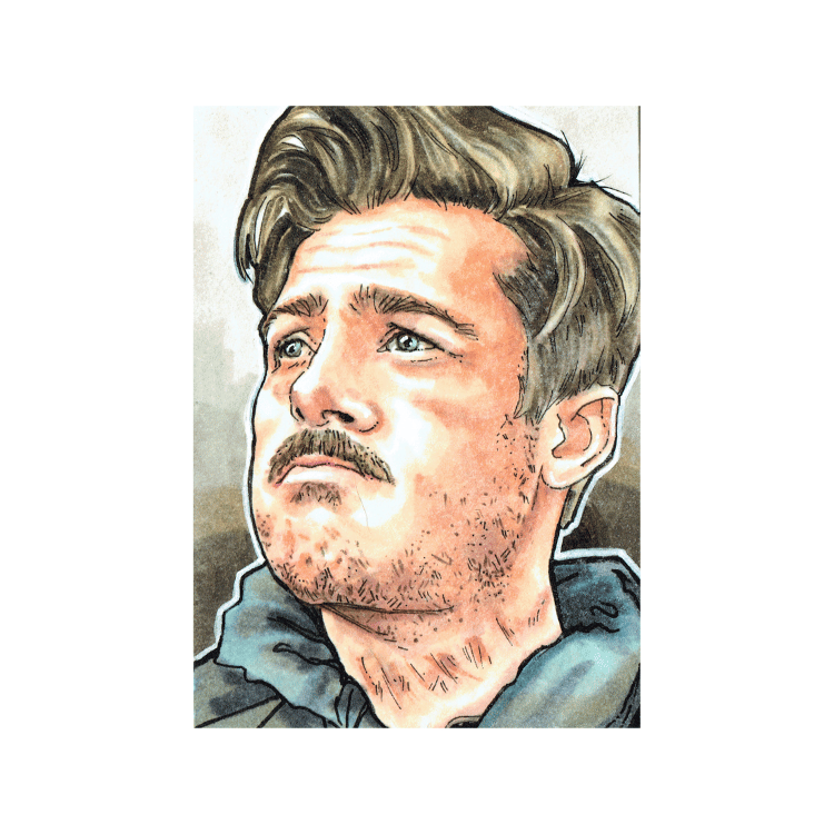 Lt. Aldo Raine | Inglourious Basterds | Original Art Card | 2.5 x 3.5 ...