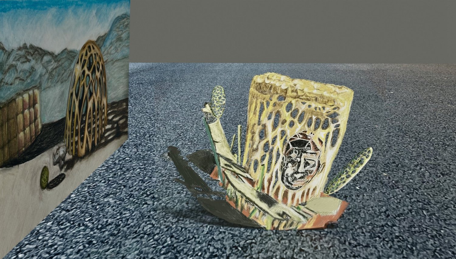 art for after hours: AR, 3D chalk Art, Murals, live/virtual