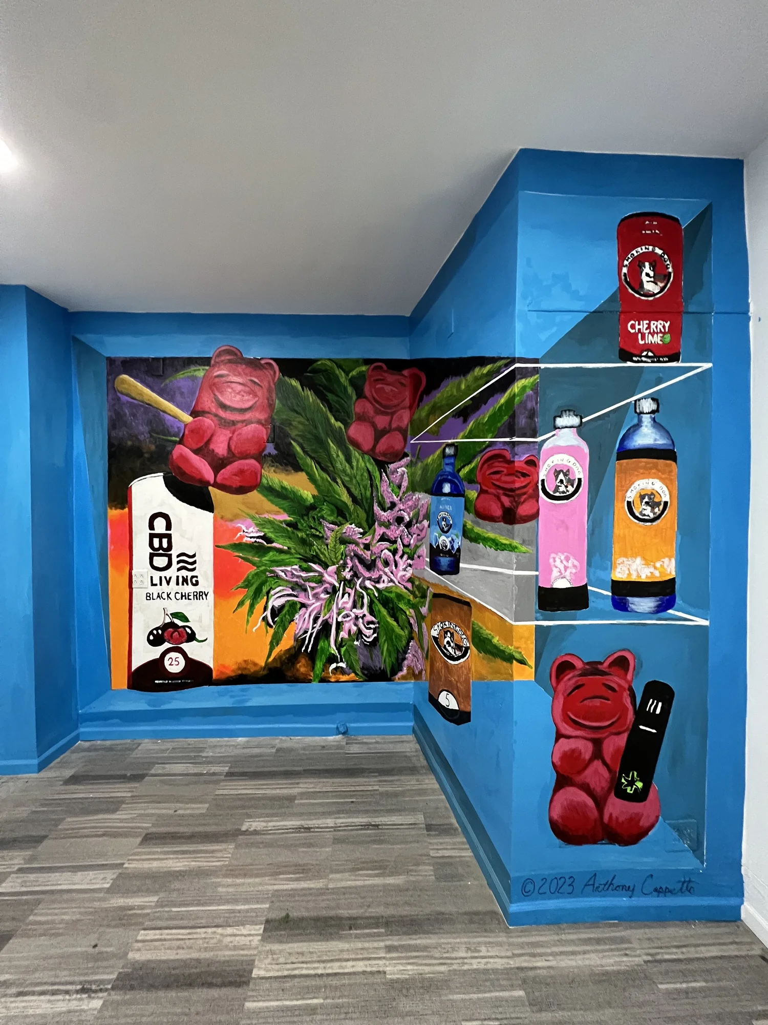 art for after hours: AR, 3D chalk Art, Murals, live/virtual