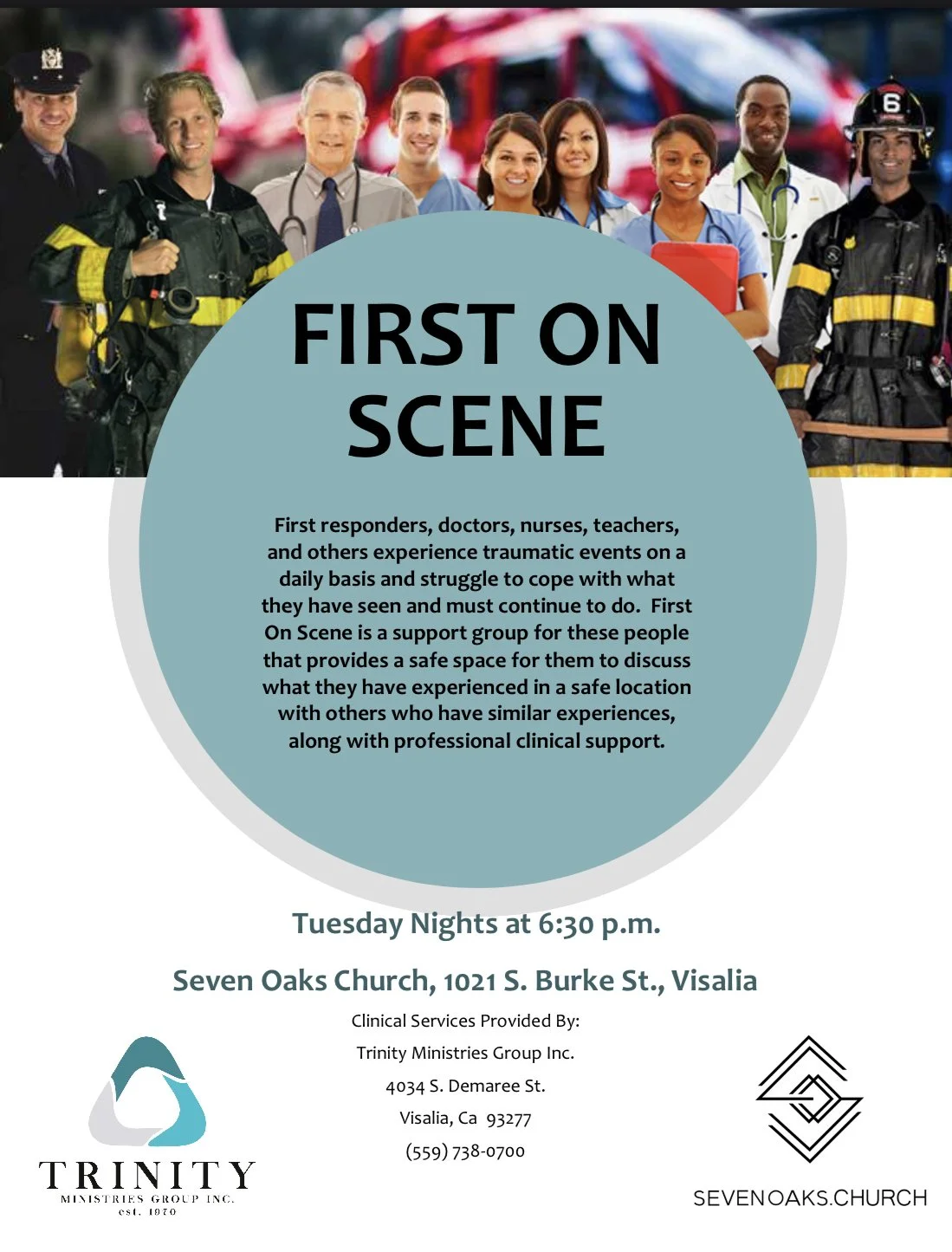 First on Scene — Trinity Counseling