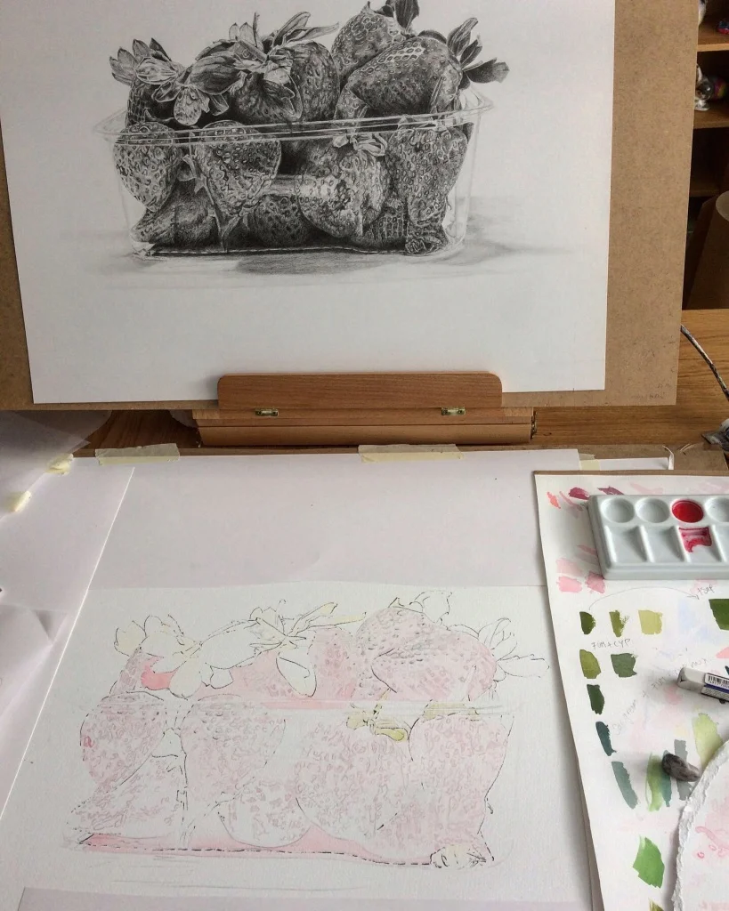 Punnet of Strawberries — Lucy Clayton