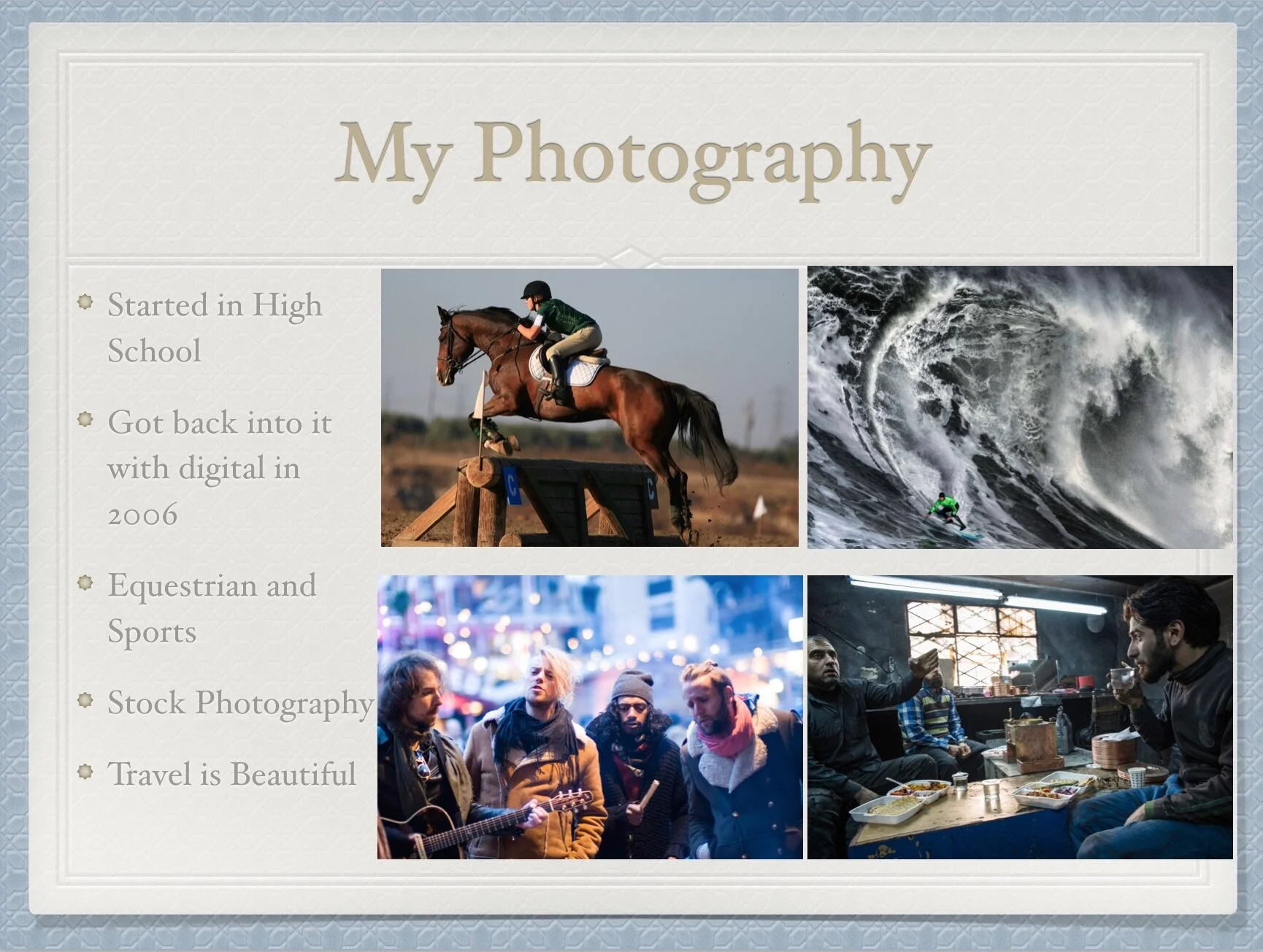 Presentation on Travel Photography — Travel Is Beautiful